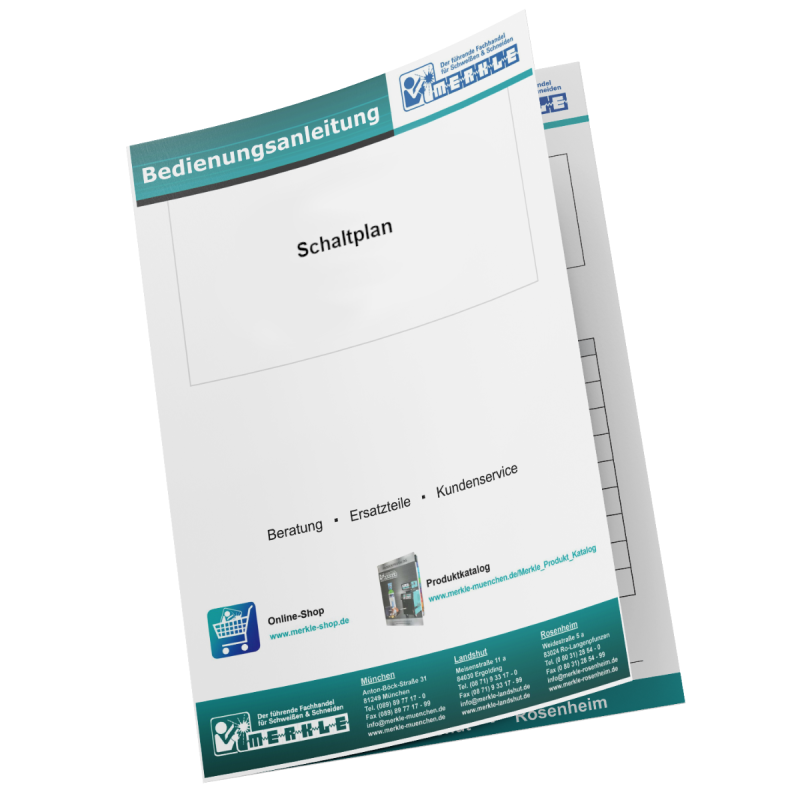 Betriebs- und Bedienungsanleitung WIG-Anlage Typ Merkle WIG 350 WG ...