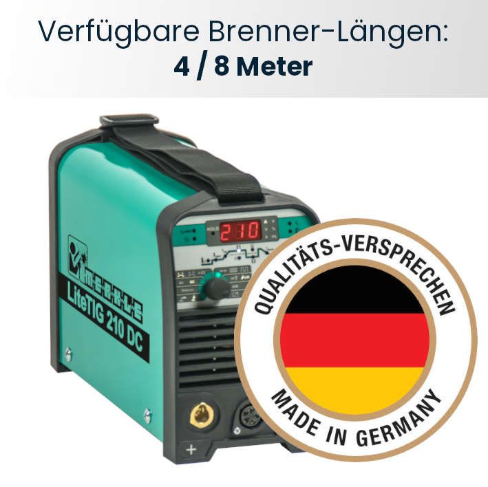 TIG - Schweißanlage LiteTIG 210 DC online bestellen | Merkle Schweiss Shop