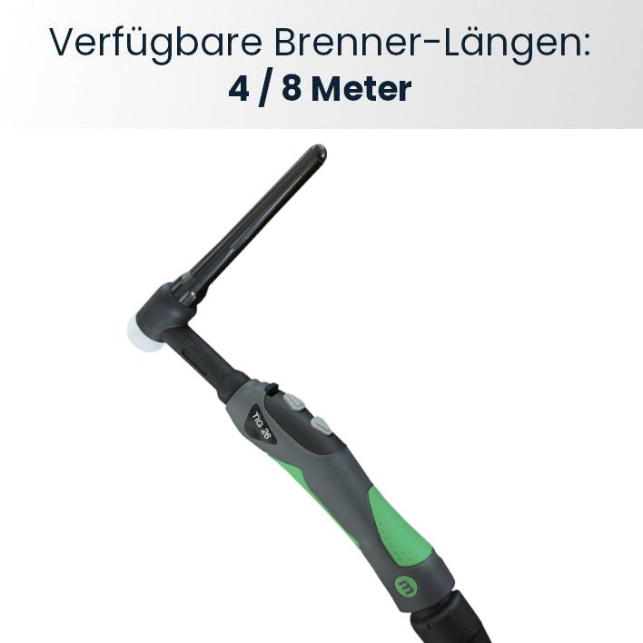 WIG-Schweißbrenner Typ SR 26 / WHL 26 passend für MERKLE-WIG ...