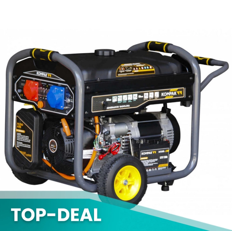 2-in-1-Propangas-Not-Stromerzeuger Typ K 10000, max. 10 kVA, 21 A ...